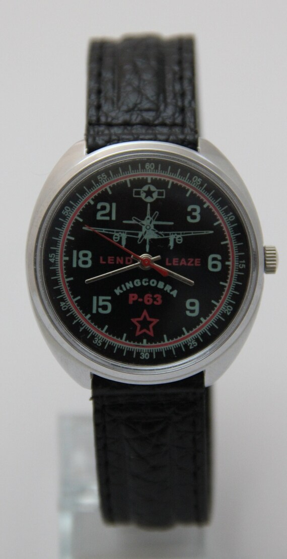 USSR Vintage Soviet Mechanical Watch 24 Hour Raketa F… - Gem