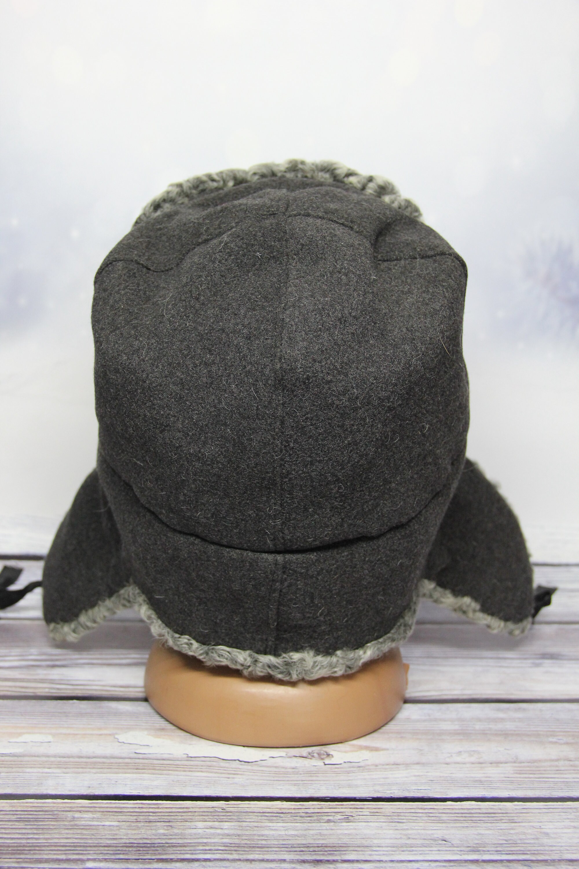 Winter Karakul Fur Hat Natural Ushanka Hat Russian Winter Fur | Etsy