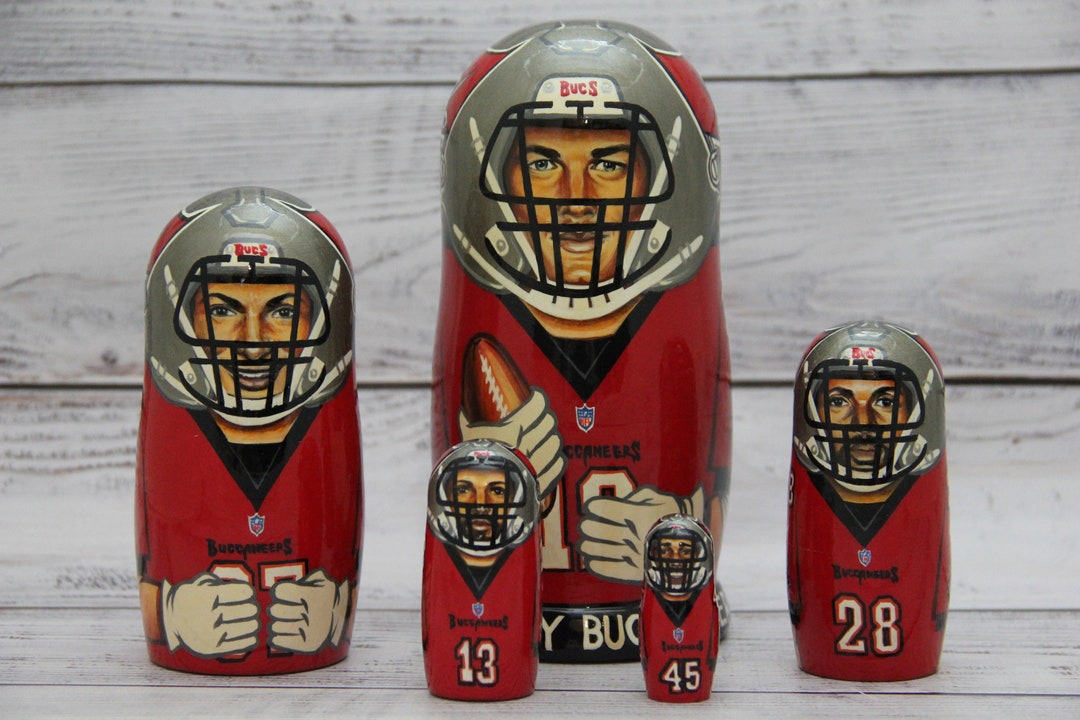 Tampa Bay Buccaneers Football Sport Doll 6.69 or 17 Cm Hand Painted ...