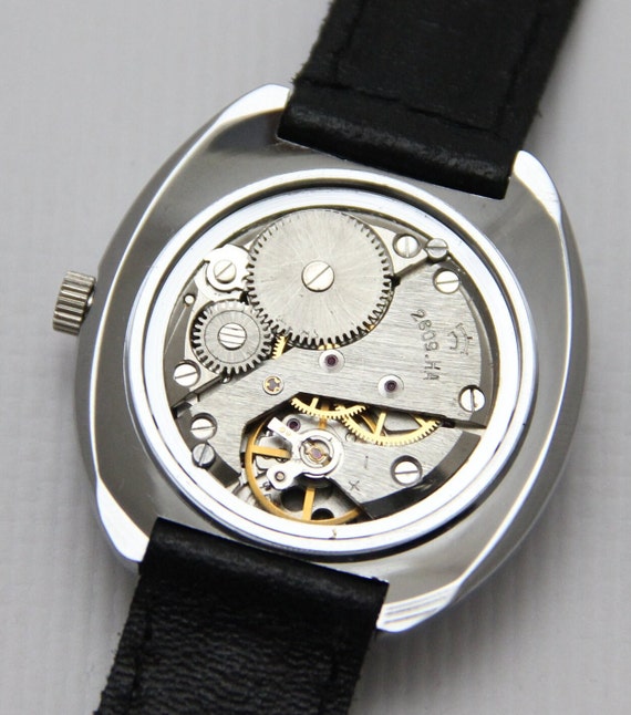 USSR Vintage Soviet Mechanical Watch 24 Hour Raketa F… - Gem