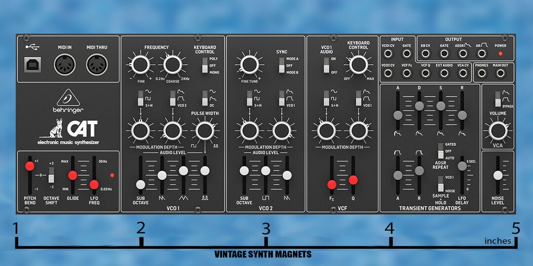 EDP Wasp Gnat Deluxe Octave Cat Kitten Oxford Oscar Synthesizer ...