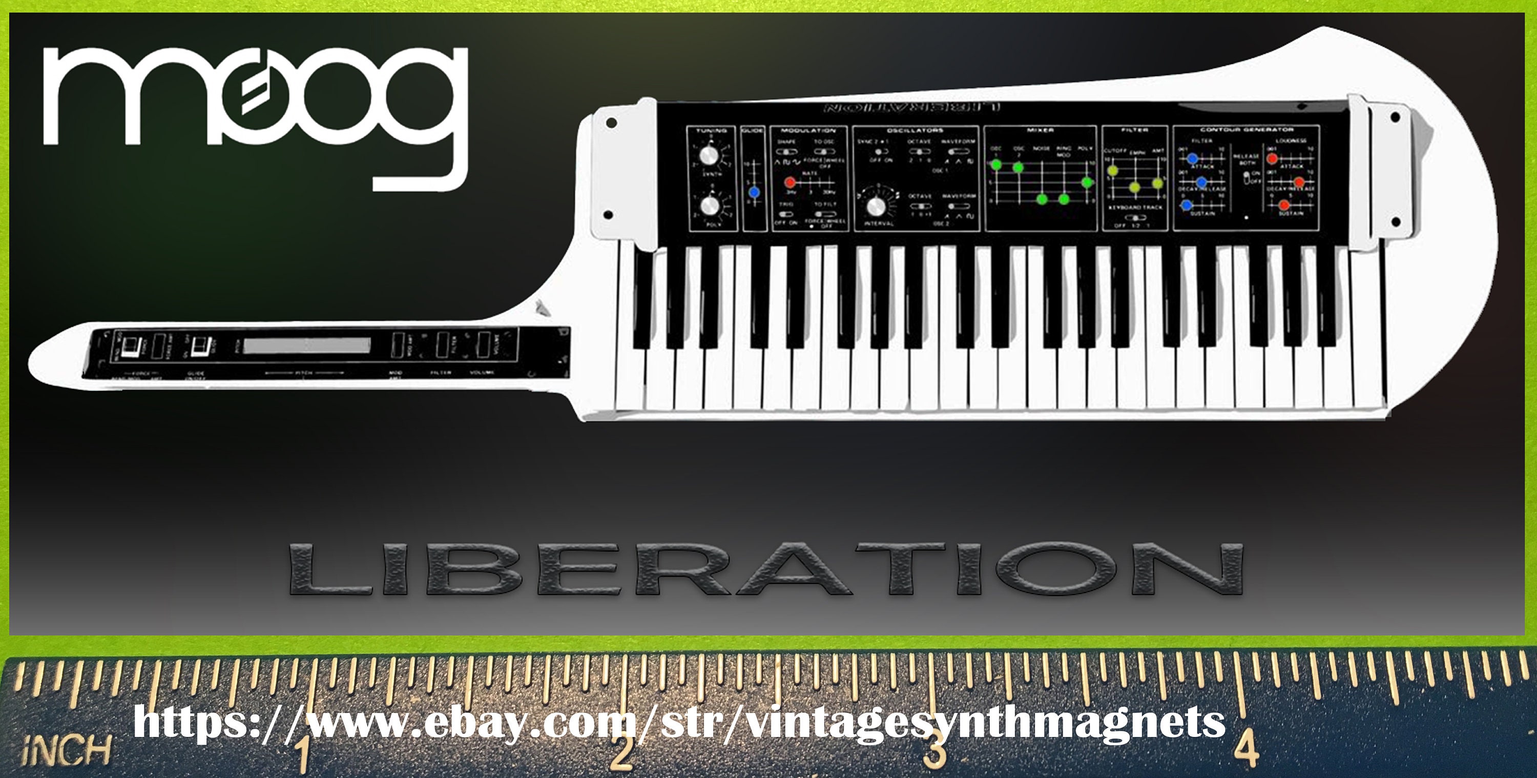 Moog Liberation Keith Emerson Modular System Iiic Iiip MG-1 - Etsy