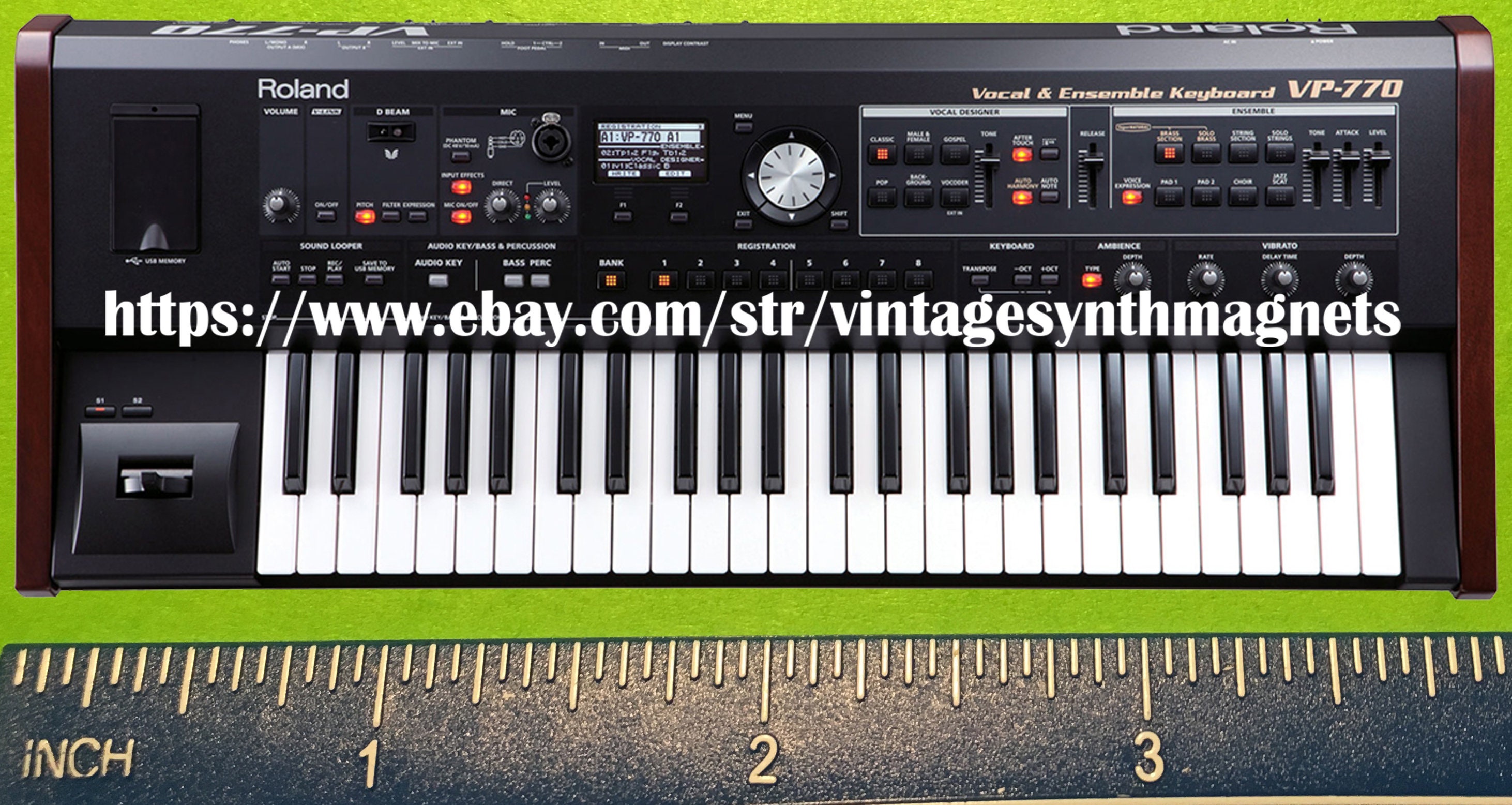 Roland VR 09 700 730 760 VP 330 550 770 V Piano VK 8 88 | Etsy