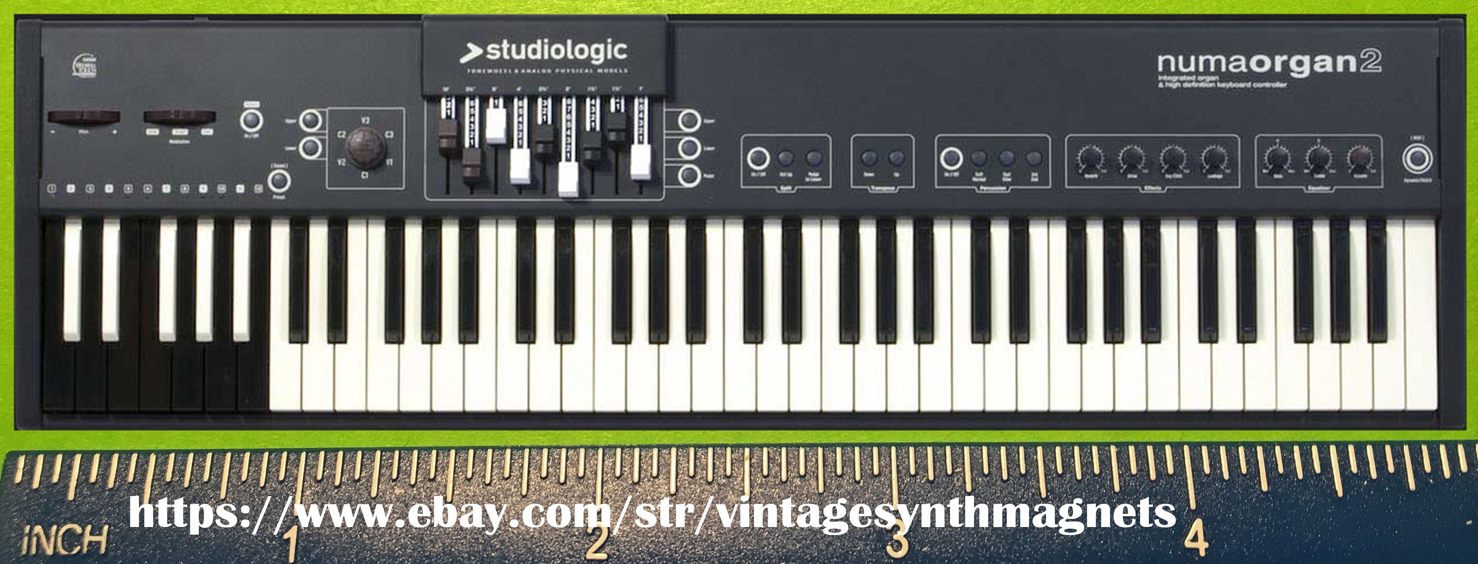 Studiologic Numa Organ 2 Sledge Black Technics WSA-1 Vermona - Etsy Ireland