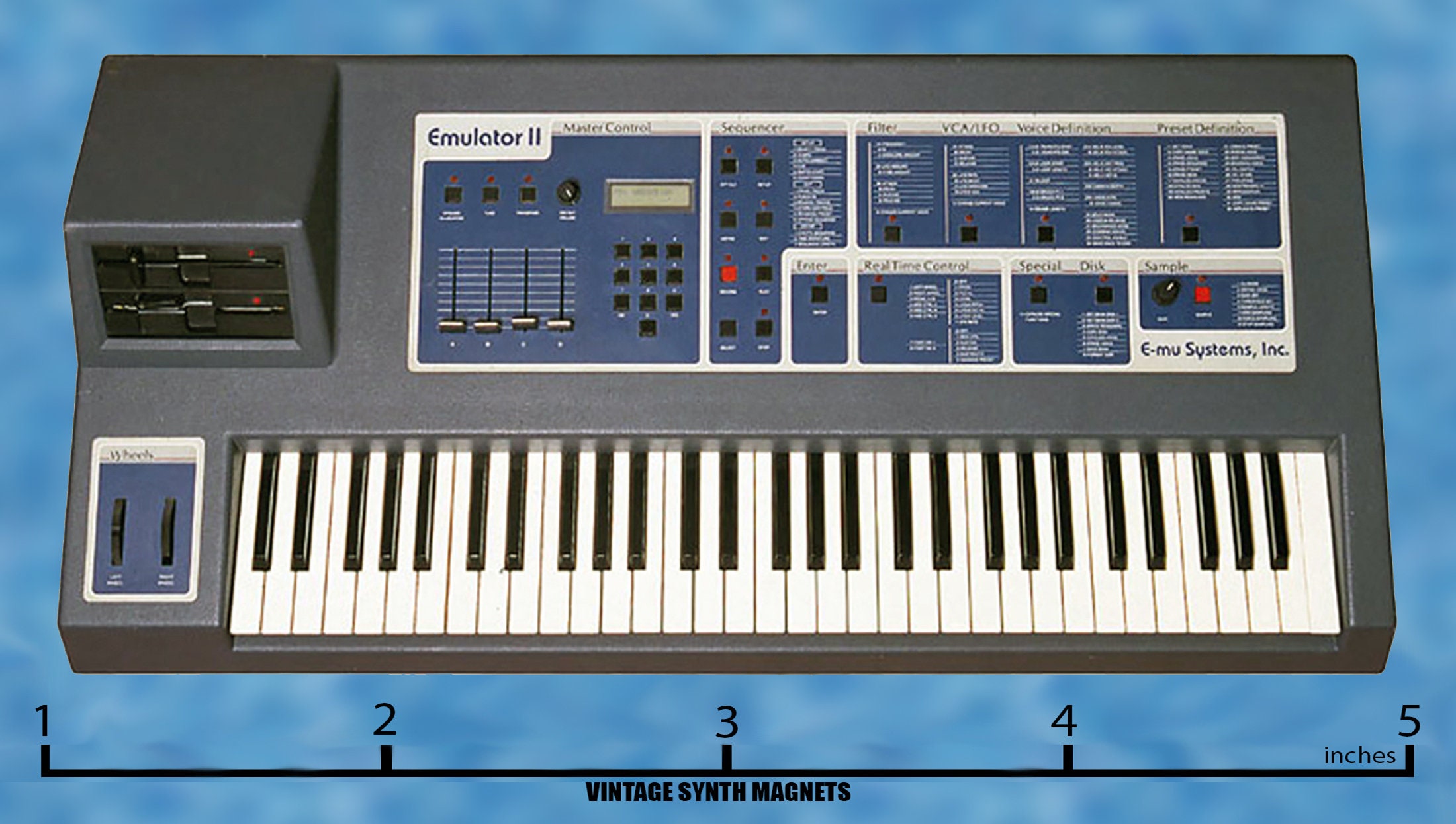 E-mu Emulator 1 2 3 Emax SE 2 HD Synthesizer Drum Machine Refrigerator ...