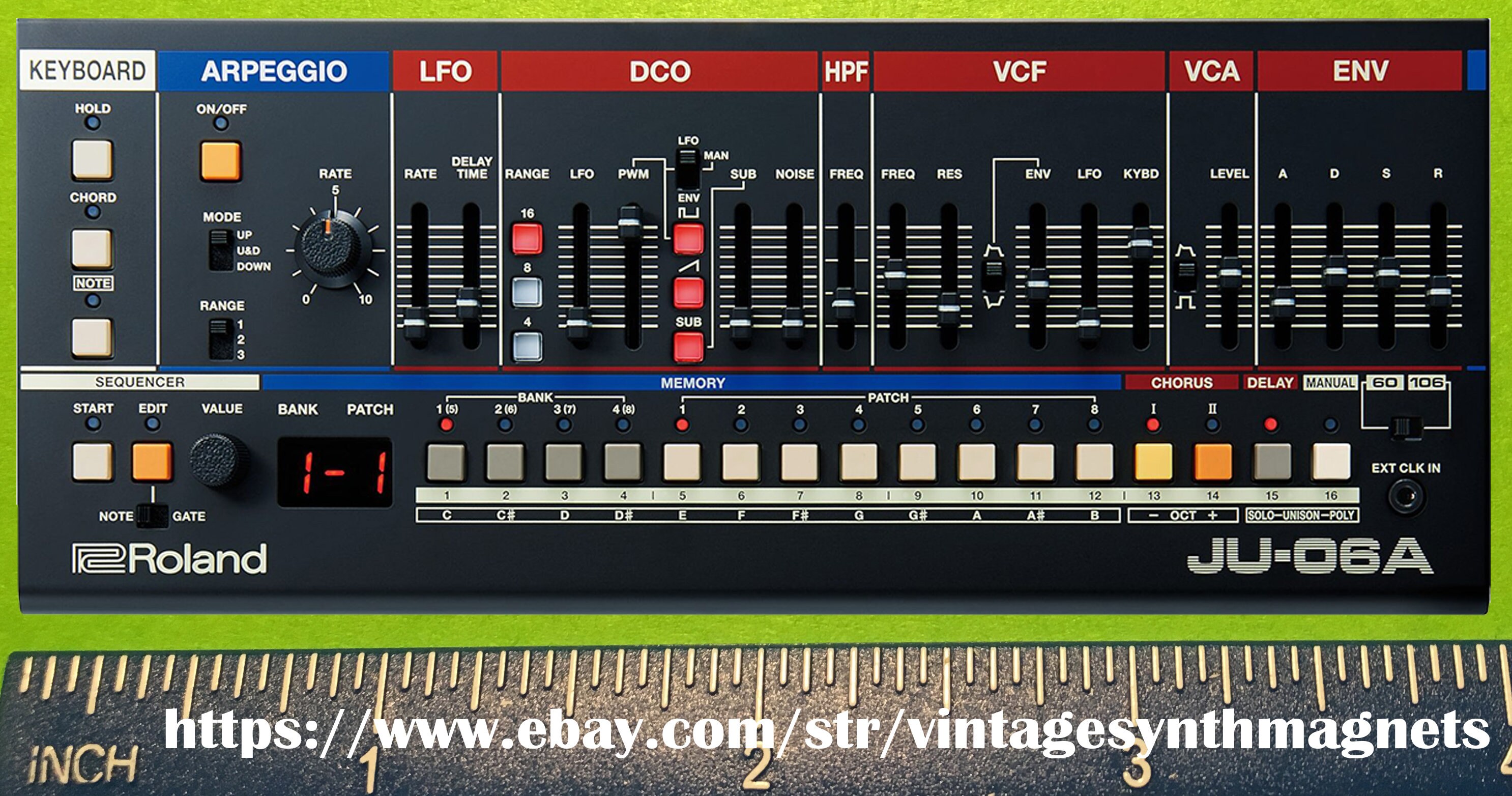 Roland Boutique Series JP JU Jd Jx Sh Se Synthesizer Refrigerator ...