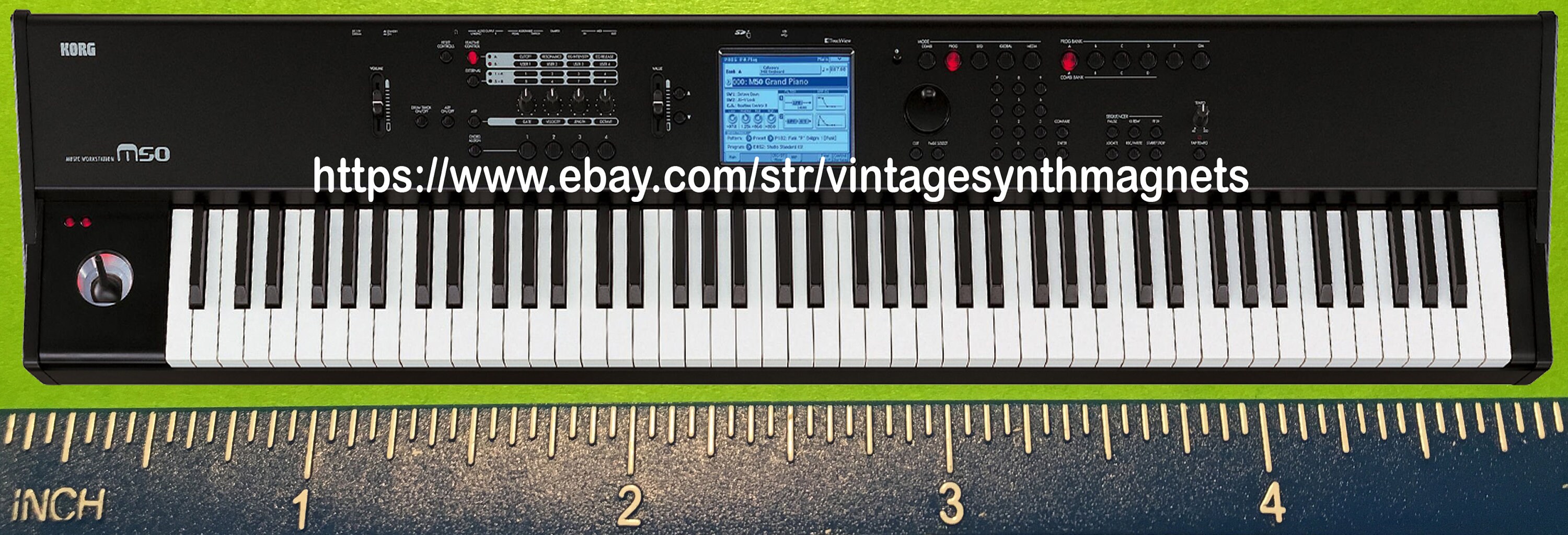 Korg M3 Radias M50 61 73 88 Yellow Red Blue Synthesizer - Etsy