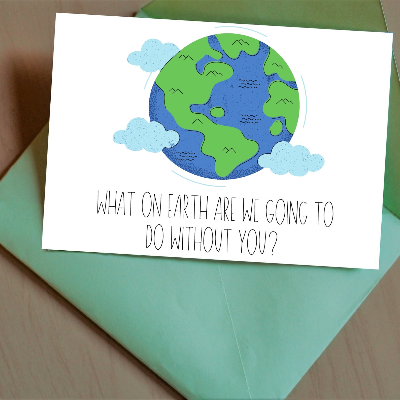 Printable Card, Digital Download, Printable Farewell Card, Digital ...