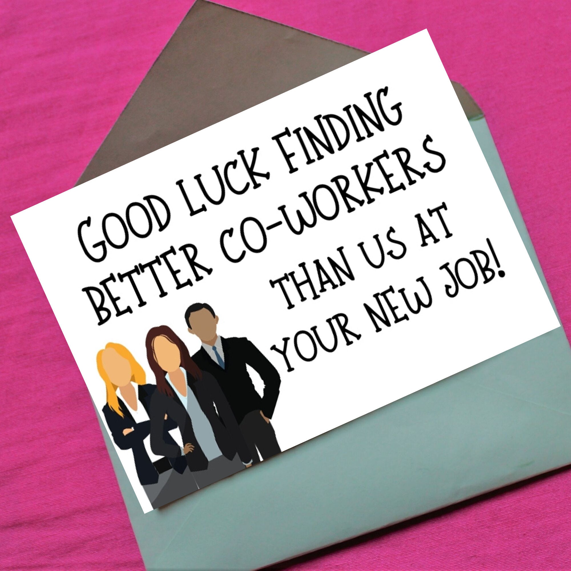 Printable Card Office Card Digital Download | Etsy