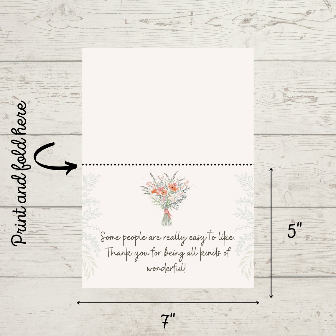 Printable Card for Co-worker, Digital Card for Co-worker, Digital ...