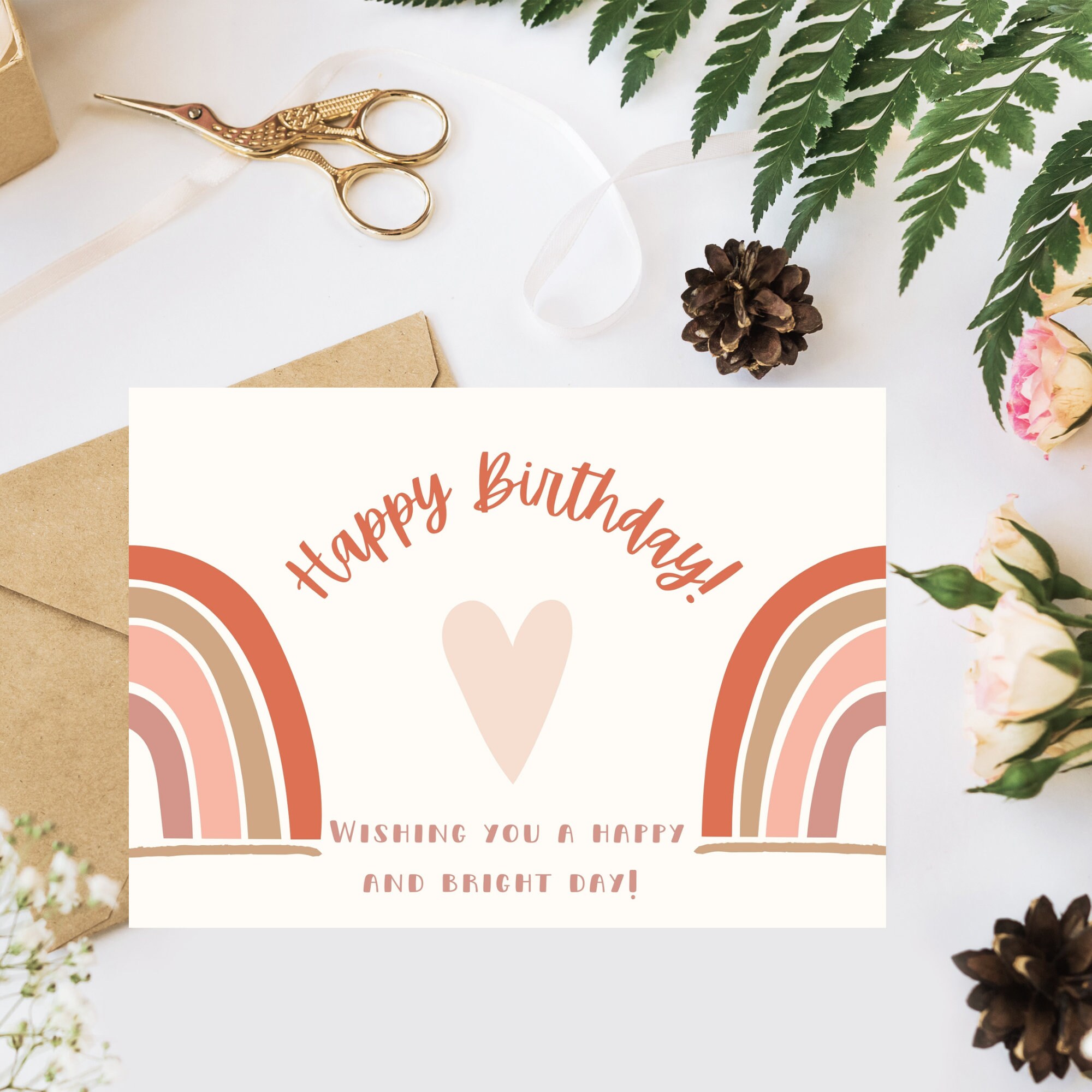 Printable Birthday Card Digital Download Digital Print - Etsy