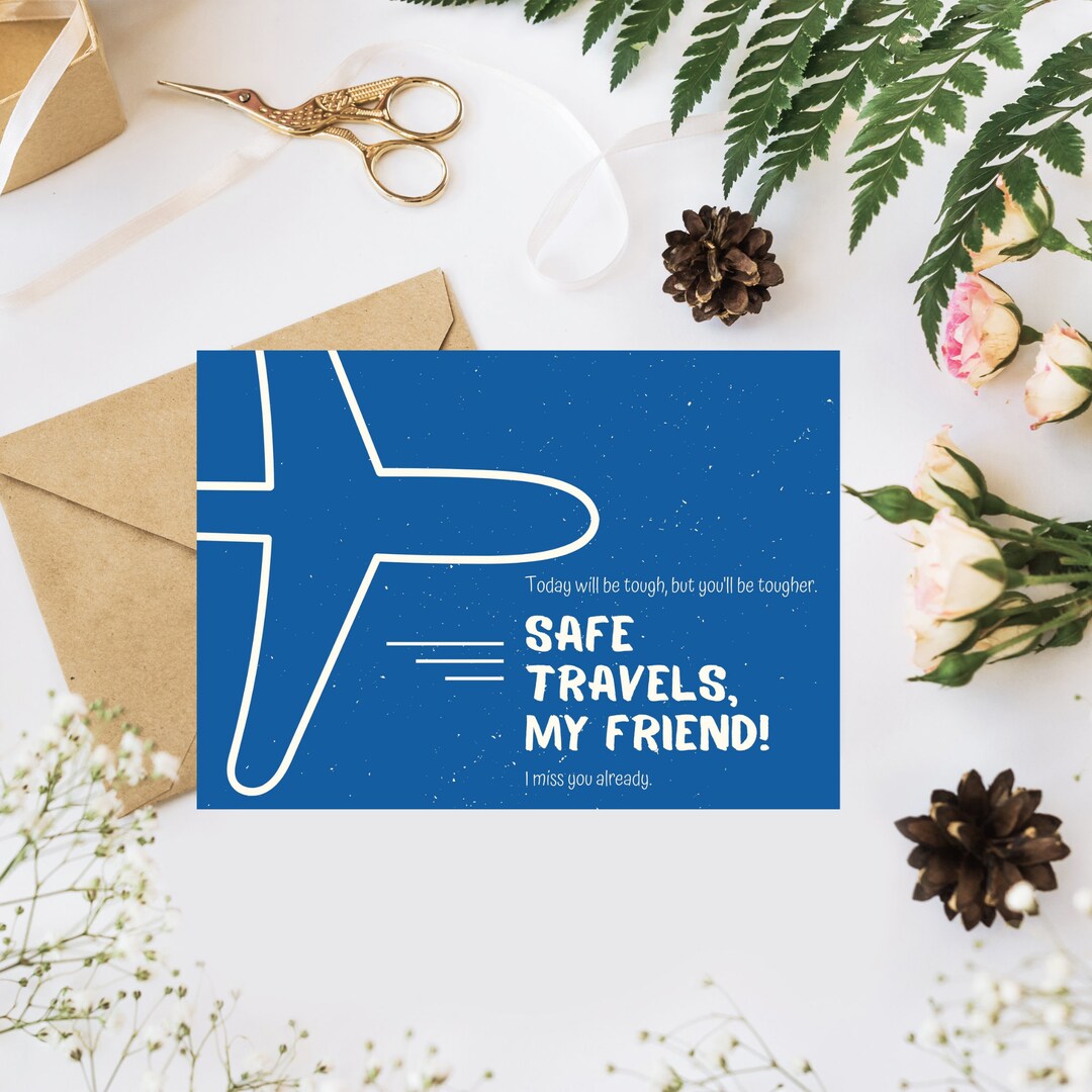 Printable Farewell Card, Digital Download, Printable Card - Etsy