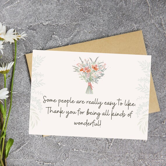 Printable Card for Co-Worker Digital Card for Co-Worker | Etsy