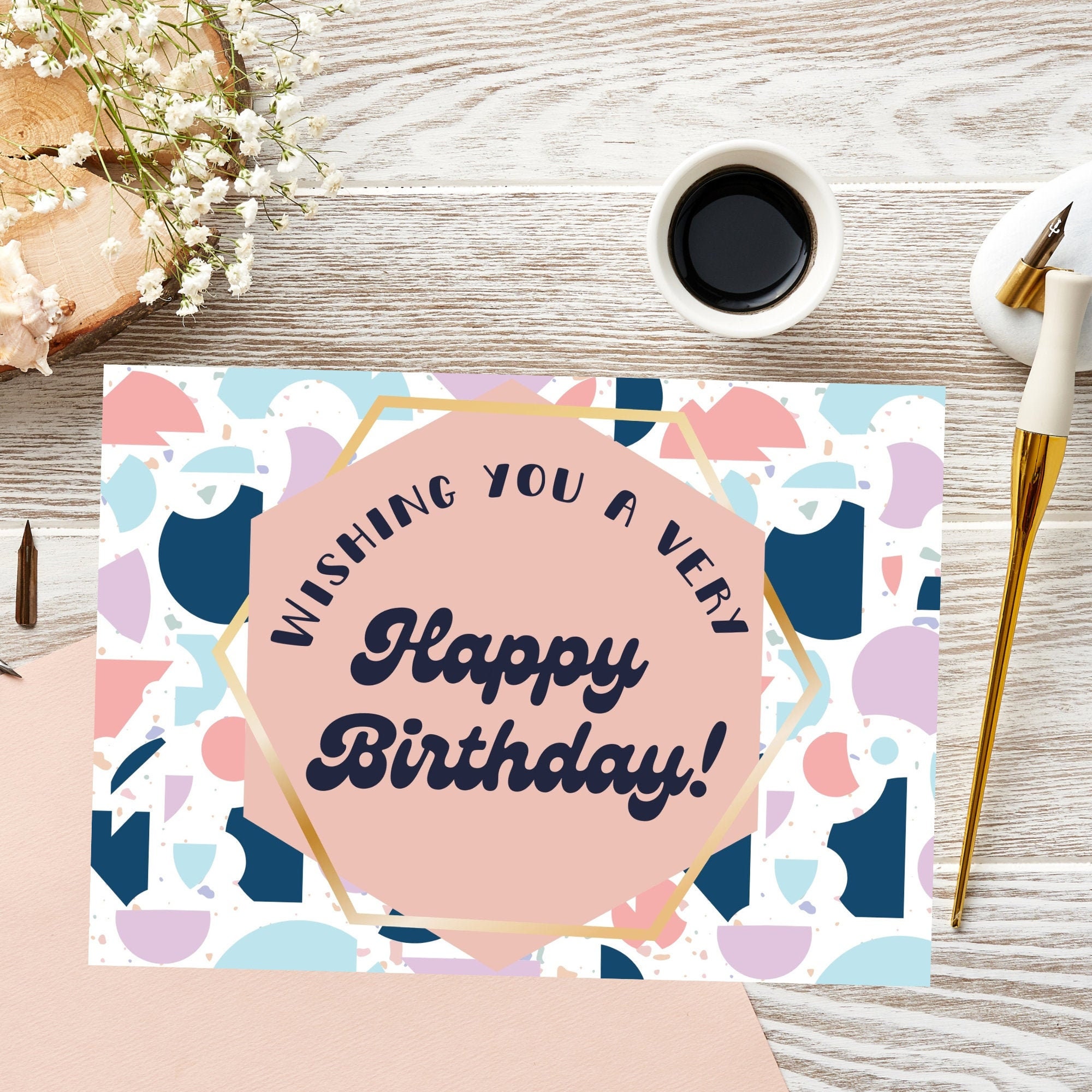 Digital Birthday Card, Printable Birthday Card, Digital Download - Etsy