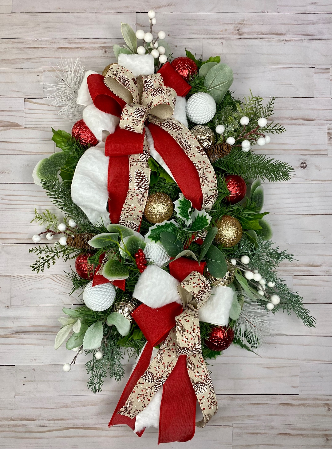 Christmas Swag, Holiday Swag, Winter Swag - Etsy