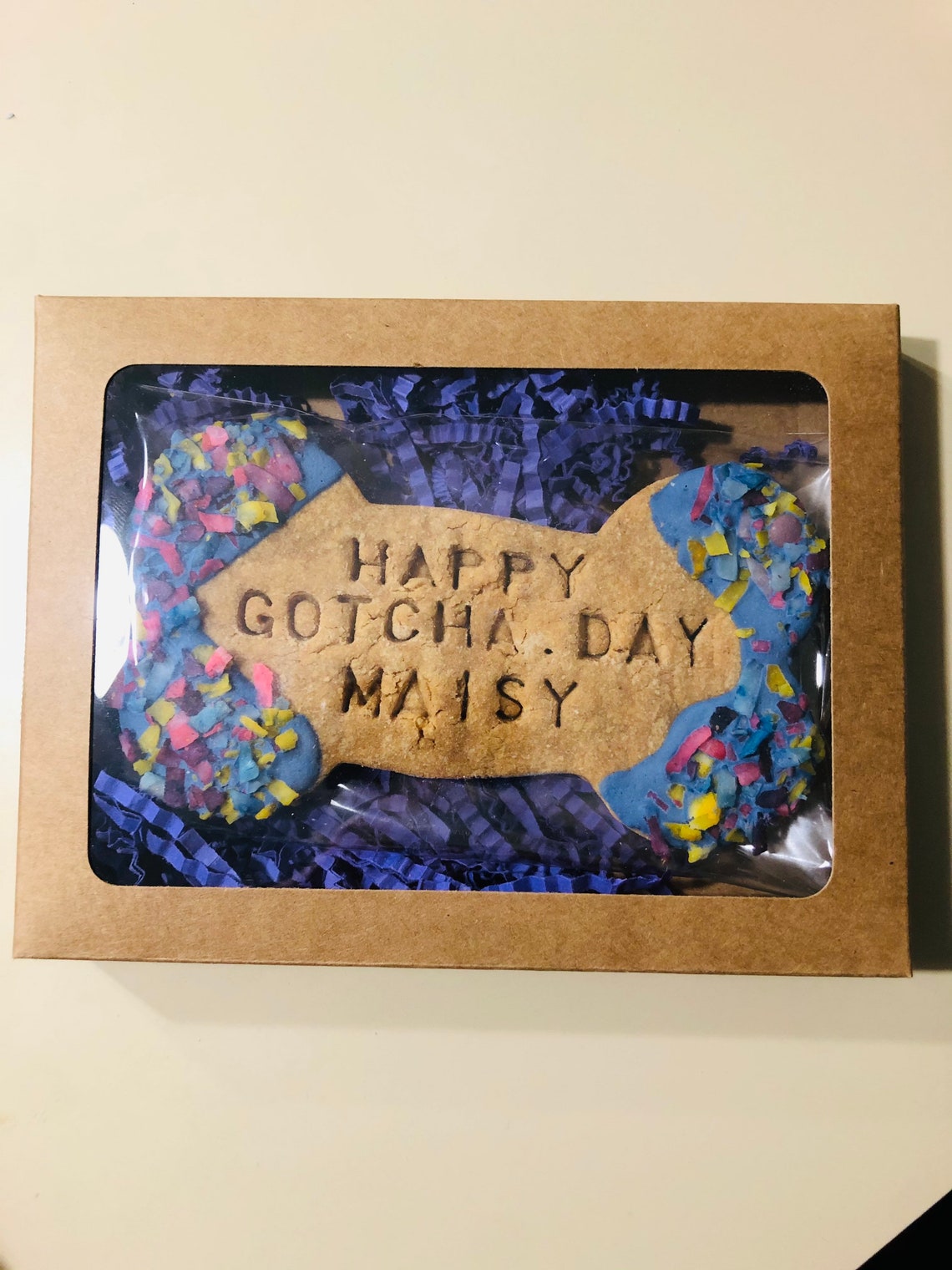 Large Personalized Bone Happy Birthday Happy Push Day - Etsy