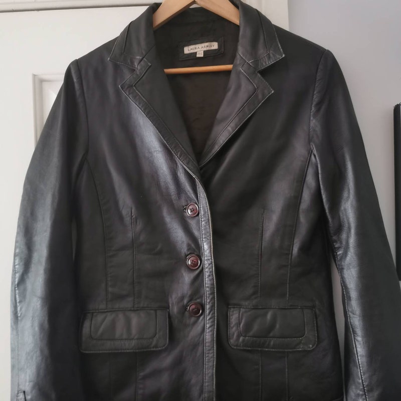 Laura Ashley Coat Brown - Etsy UK