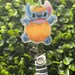 Glow in the Dark Stitch Pumpkin Badge Reel Stitch Halloween - Etsy