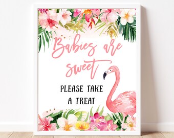 Flamingo Baby Shower | Etsy