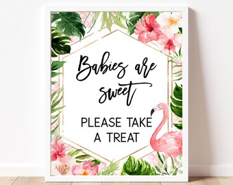 Flamingo Baby Shower | Etsy