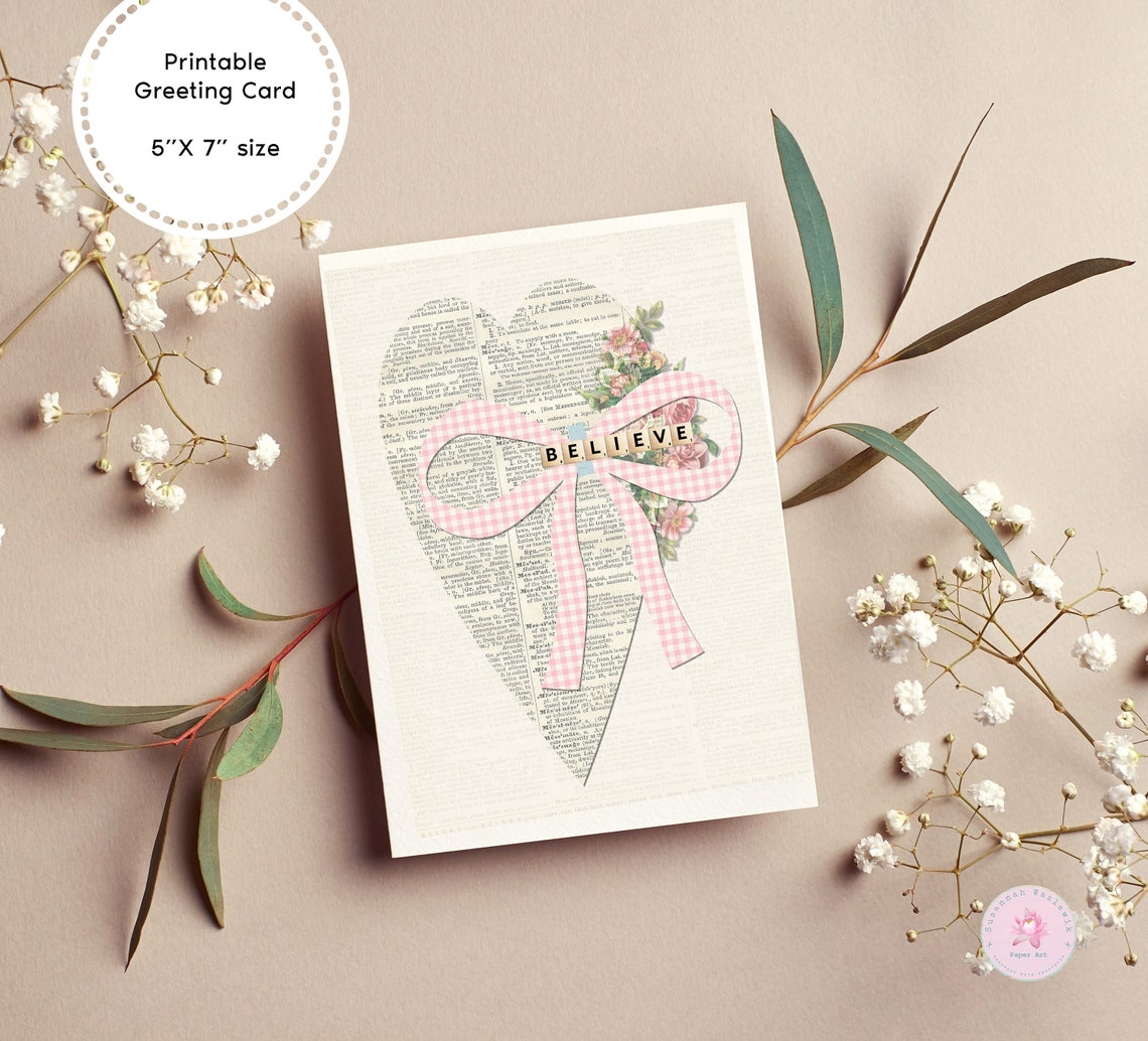 PRINTABLE Greeting Cards, Printable Greeting Cards Artwork, Digital ...
