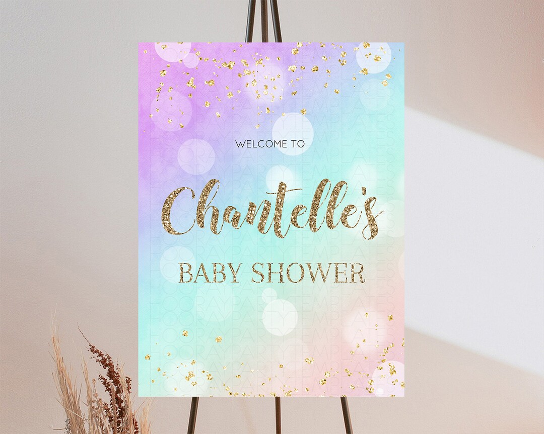 Pastel Welcome Sign Pastel Watercolor Welcome Board Splash - Etsy
