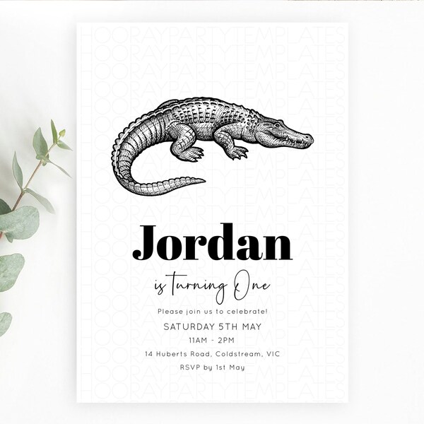 Crocs Party Invitation - Etsy