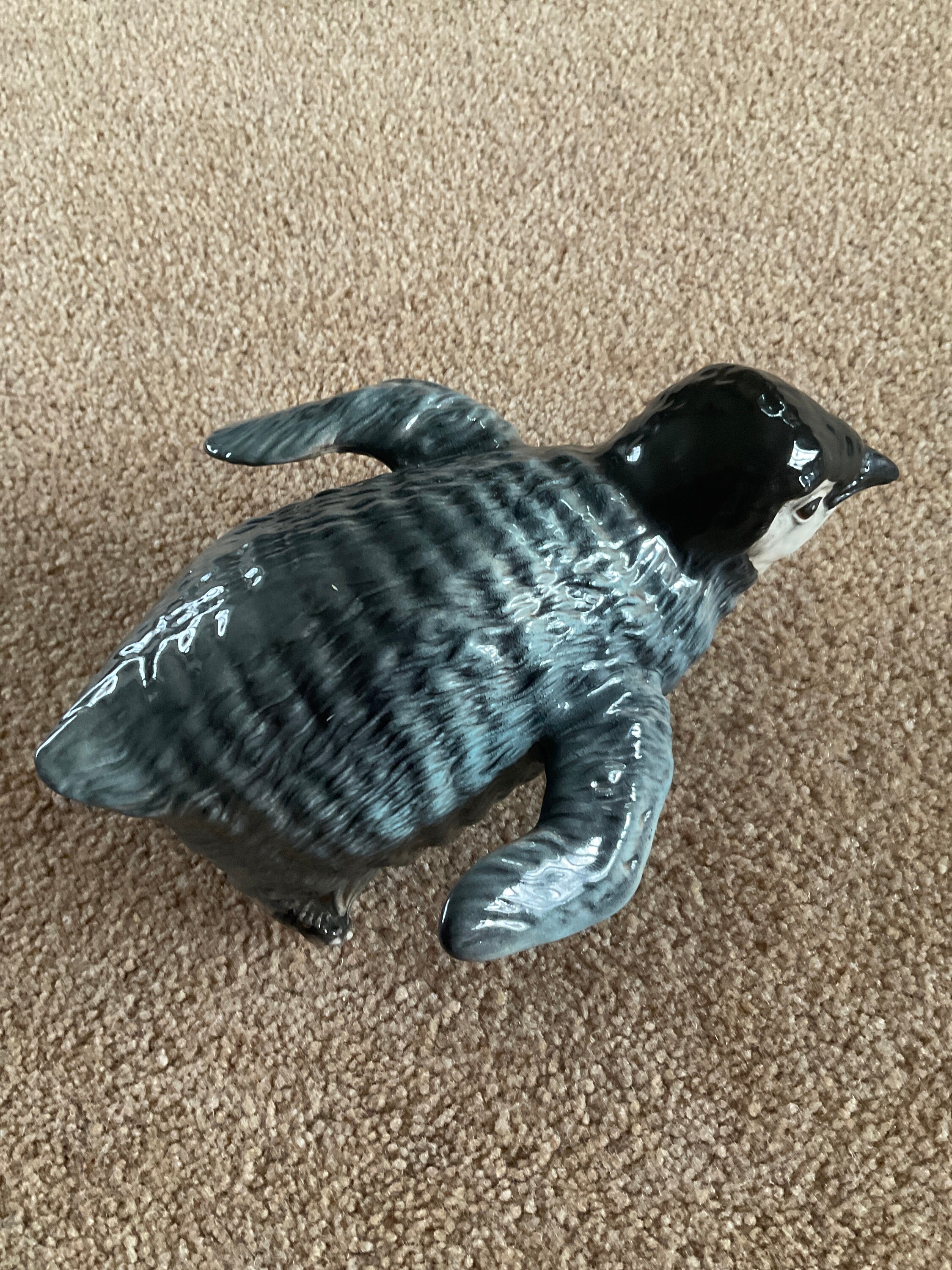 A Really Sweet Beswick Sliding Penguin Chick by Graham Tongue, Vintage ...