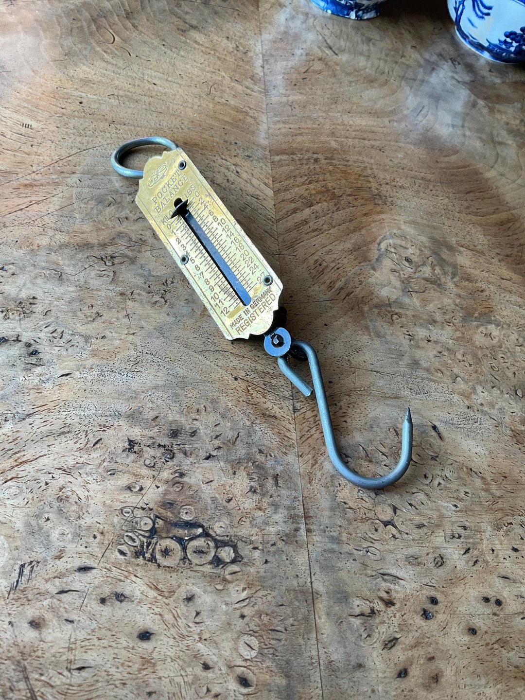 Fishing Pocket Balance Scale, Made in Germany, Measures up to 12 Kilos ...