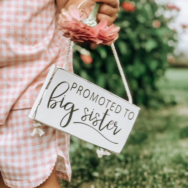 Big Sister Sign - Etsy