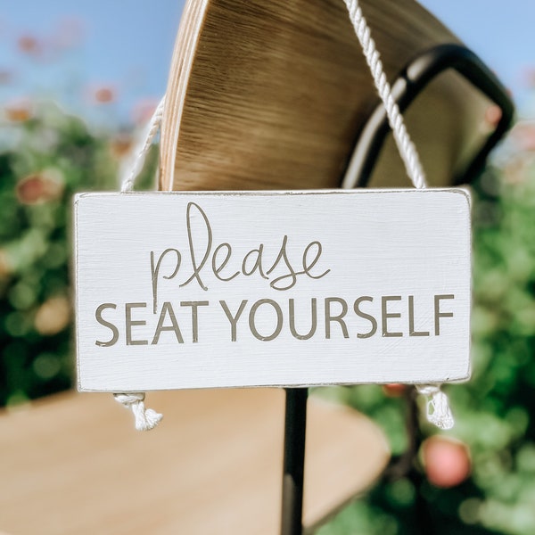 Please Seat Yourself - Etsy