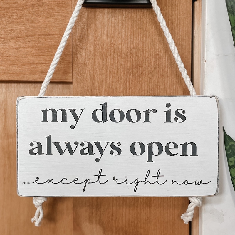 Office Hanging Sign - Etsy