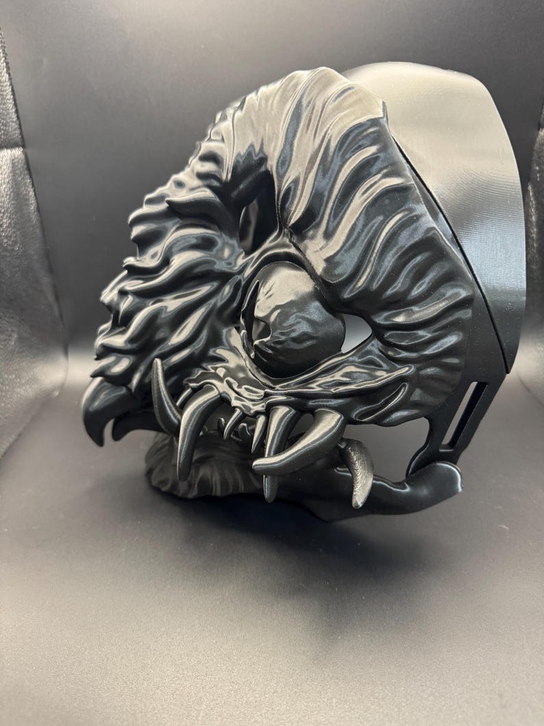 Furry Base Demonic Owl Mask - Etsy