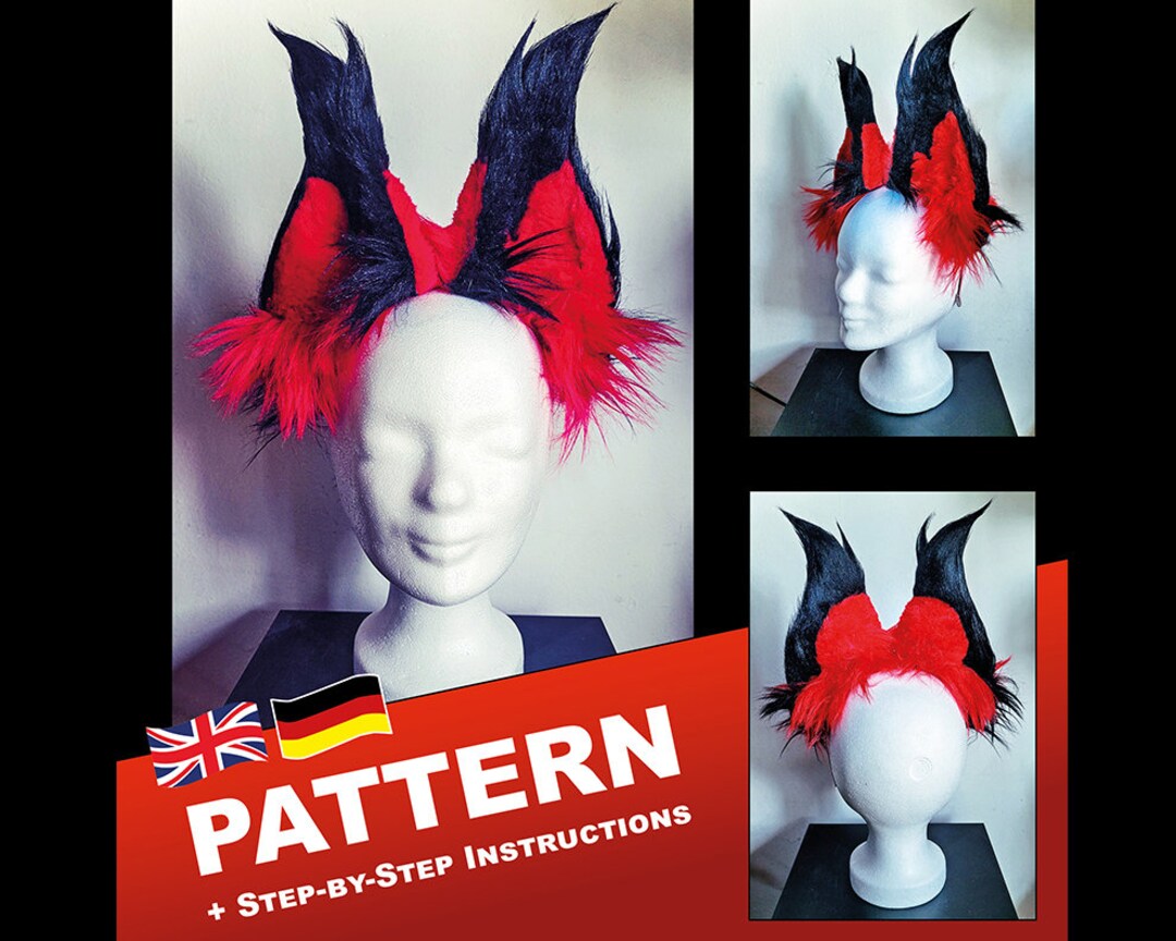 Demonic Ears, Pattern & Instructions (german / English) - Etsy