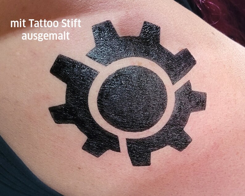 Brigitte Lindholm Tattoo Stencil 2 Pack - Etsy