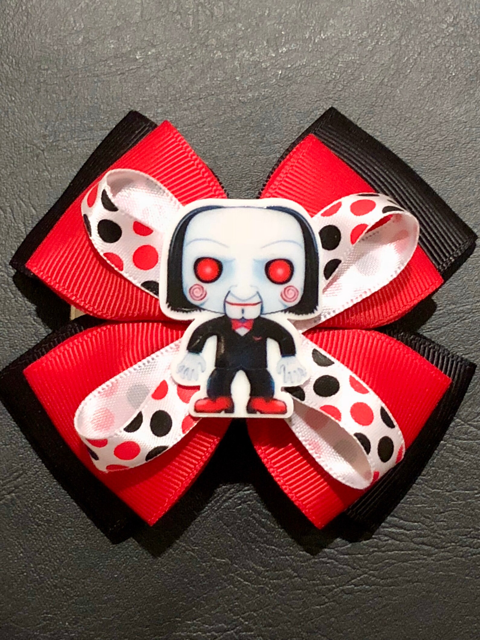 Scary Puppet Hair Bow - Etsy