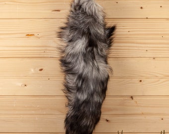 Marble Fox Tail - Etsy