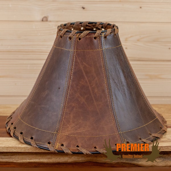 Cowhide Lamp Shade - Etsy
