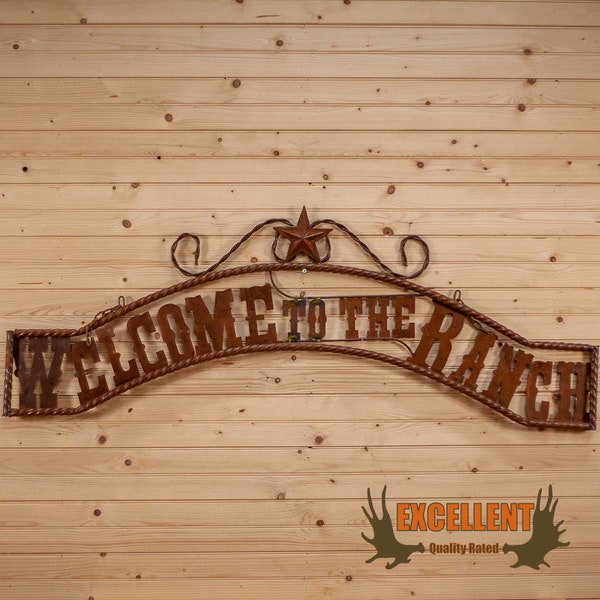 Metal Ranch Sign - Etsy