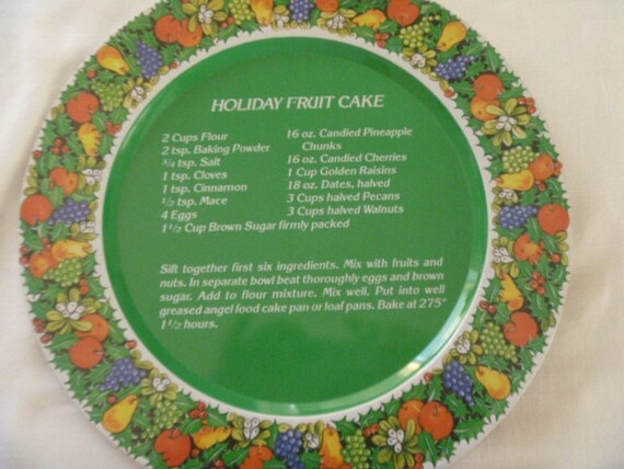 Vintage Metal Christmas Tray - Etsy