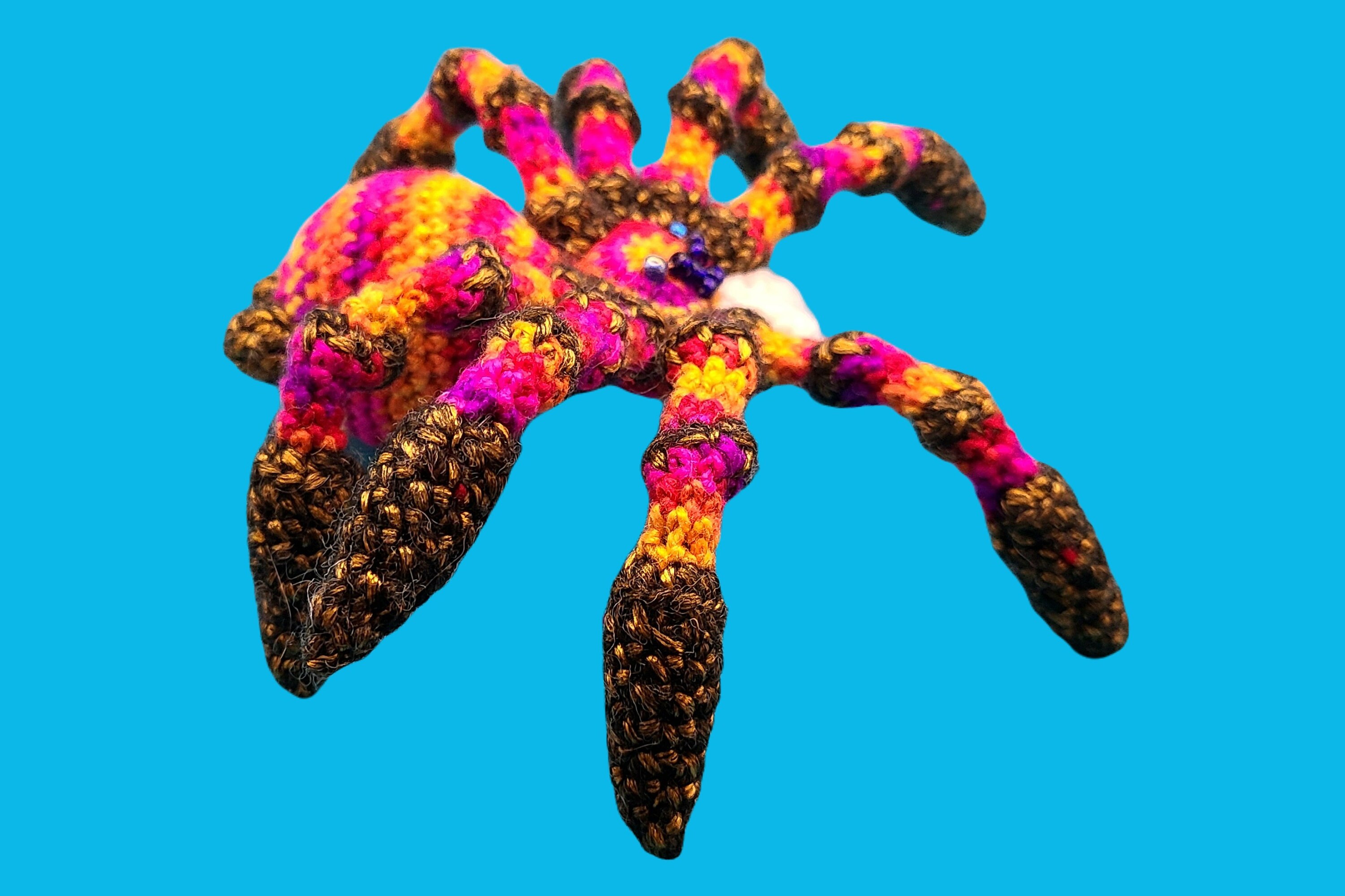 8.5 Crochet Pose-able Spider Seymour - Etsy