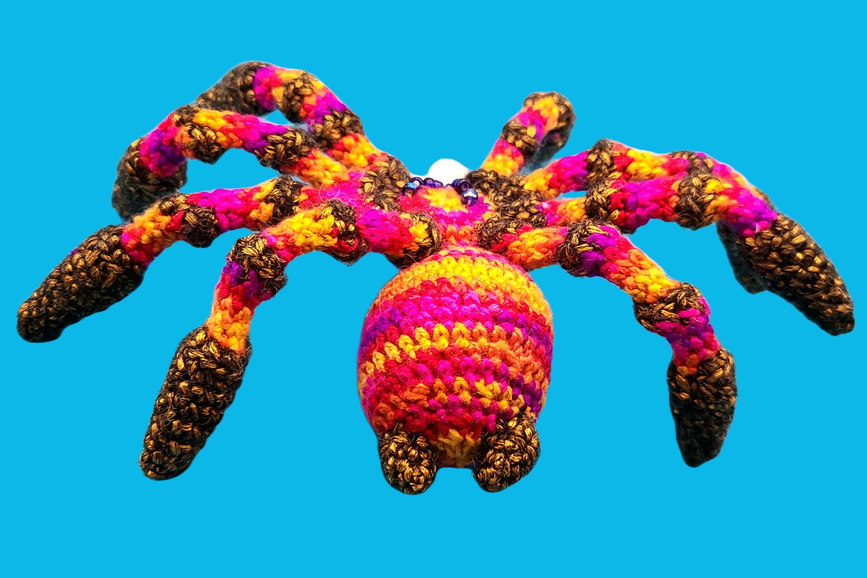 8.5 Crochet Pose-able Spider Seymour - Etsy