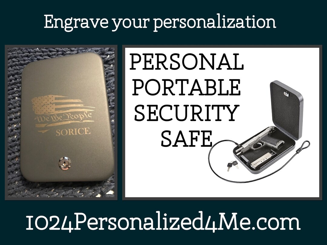 Custom Engraved Portable Security Safe - Personalized Solution for ...