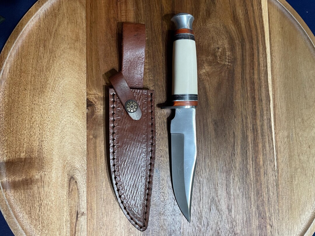 Personalized Hunter Knife | Laser Engraved Stainless Steel Blade - Etsy