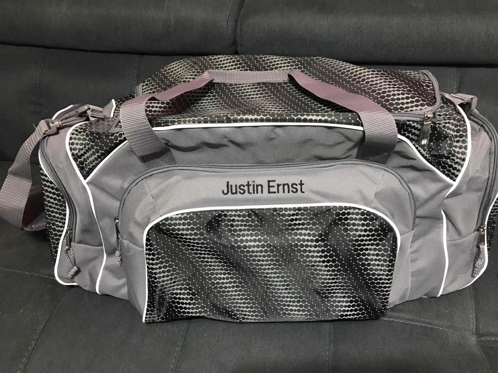 Personalized Gym Duffel, Add Name And/or Monogram, Workout Duffel Bag ...