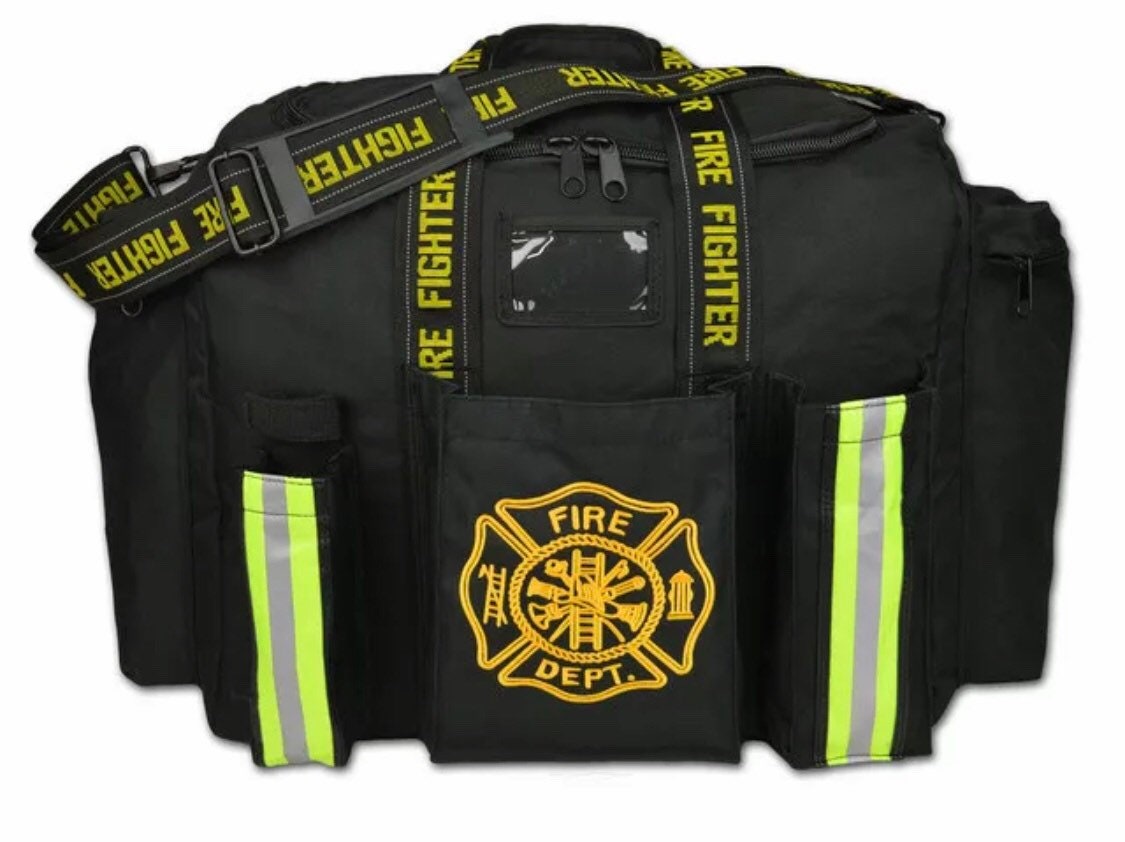 Personalized Firefighter Step-in Turnout Fire Gear Bag | Etsy
