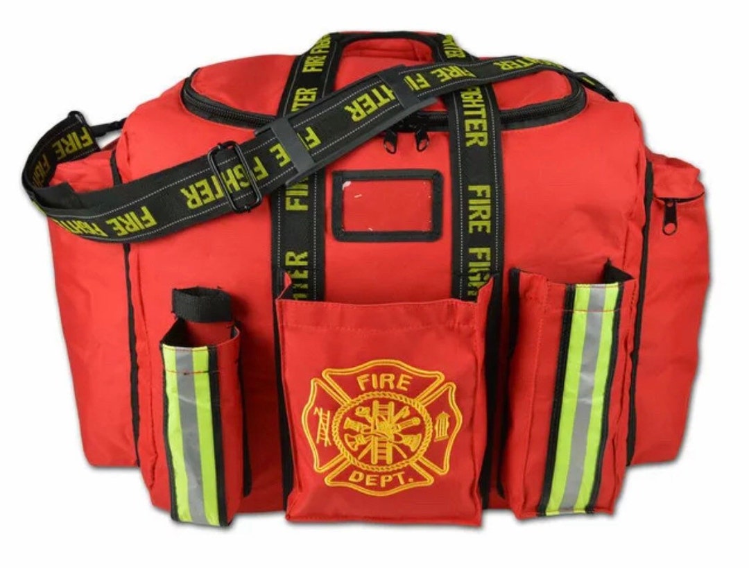Personalized Fireman Gear Bag, Step-in Turnout Bag , Add Your Name ...