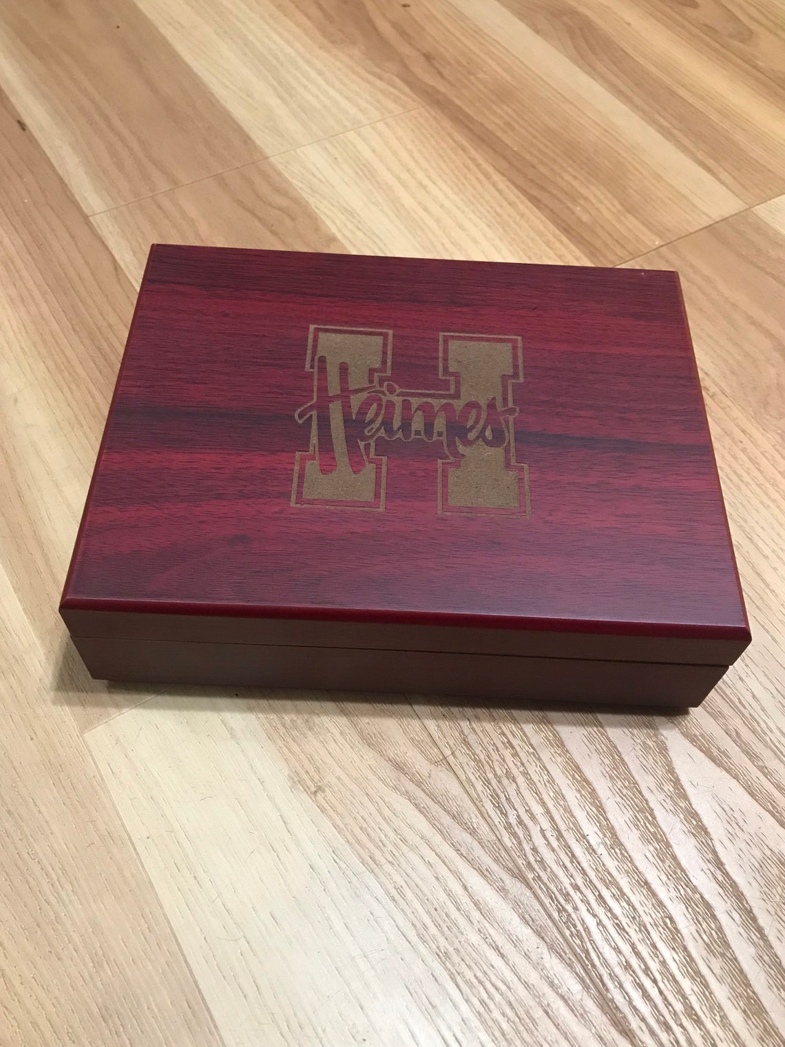 Personalized Rosewood Golf Ball Box Golfer Gift Golf Ball | Etsy