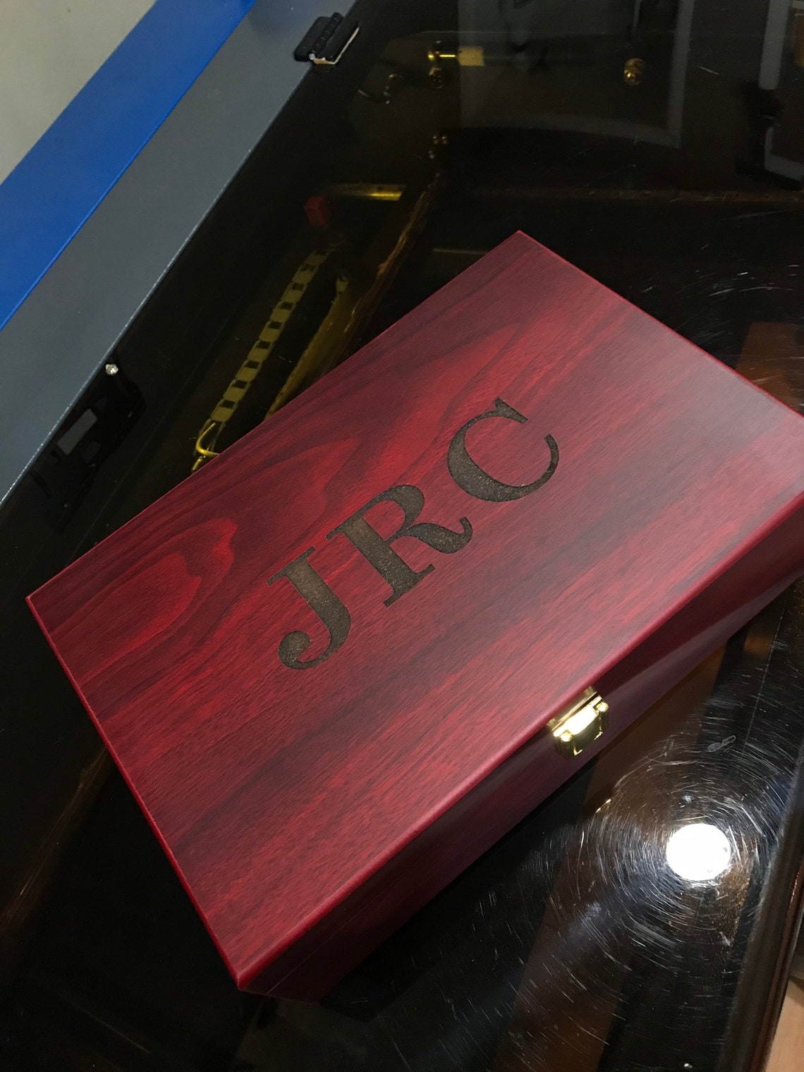 Rosewood Keepsake Box Personalized Keepsake Box Laser - Etsy