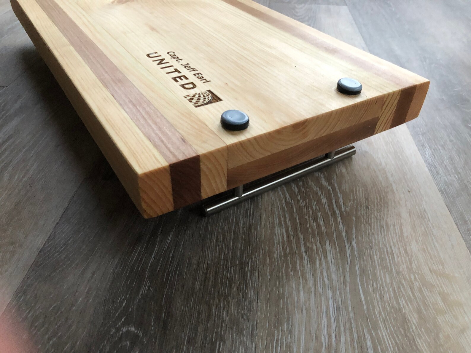 Dual Purpose Cutting Board With Handles Kitchen Decor Wood - Etsy